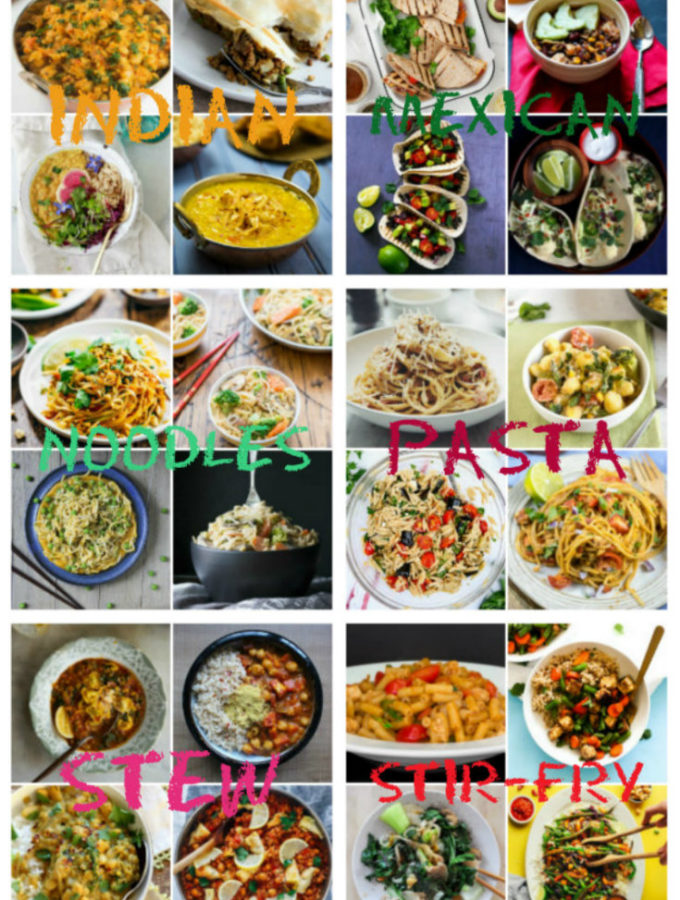 Easy veggie recipes - the ultimate collection from food bloggers